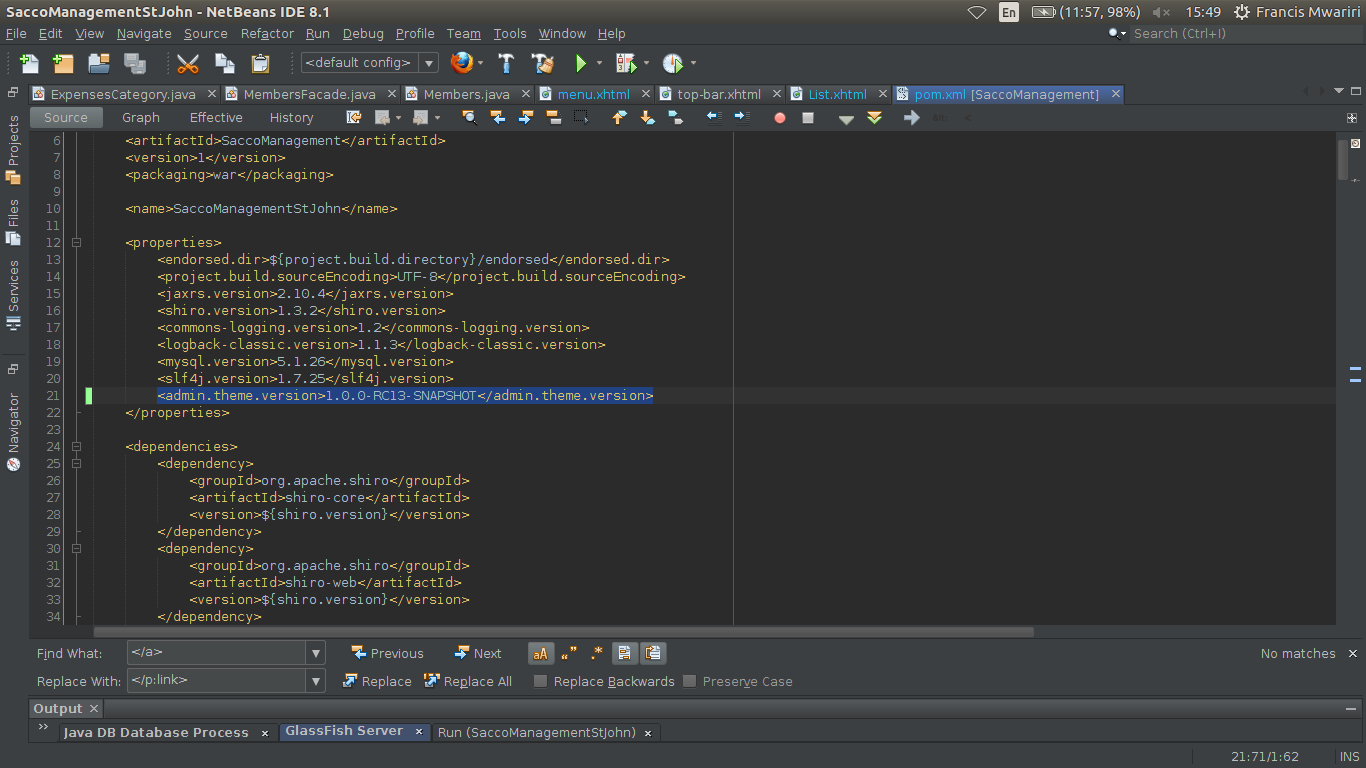 Adding Organisation name on the top bar. · Issue #40 · adminfaces/admin-template · GitHub