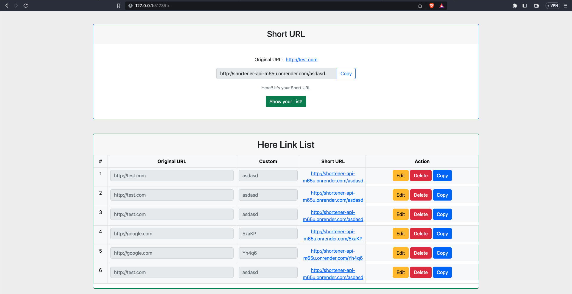 GitHub - Pateezai/Shortener