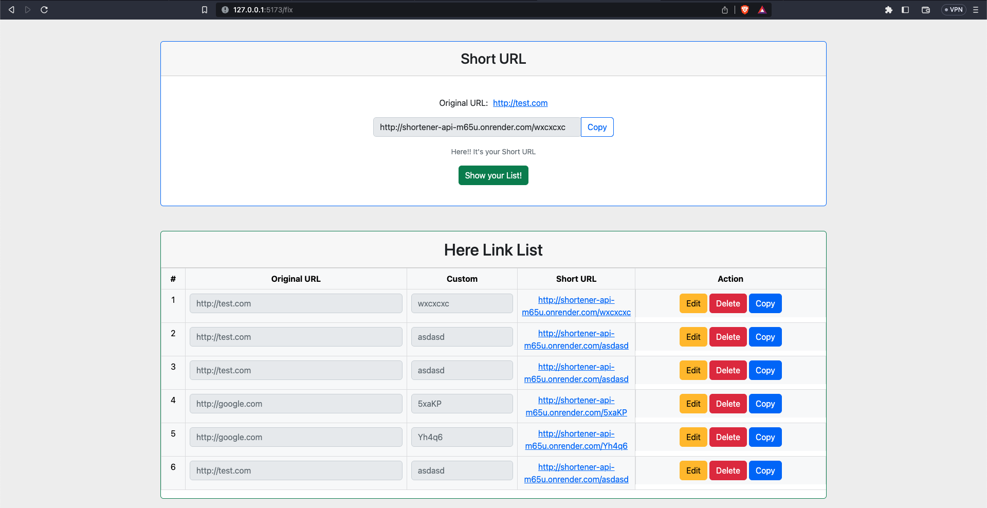 GitHub - Pateezai/Shortener