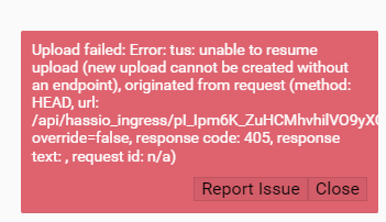 Error when uploading files · Issue #2714 · filebrowser/filebrowser · GitHub