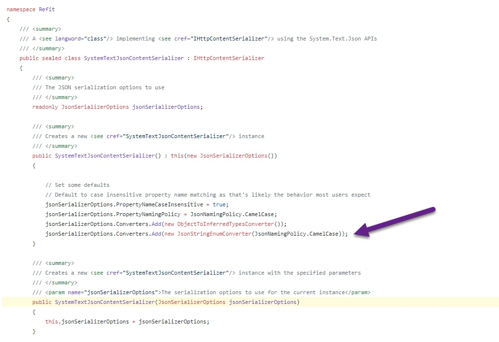 Refit 6.0.24 sends enum as string instead of int in BlazorWasm · Issue #1103 · reactiveui/refit ...