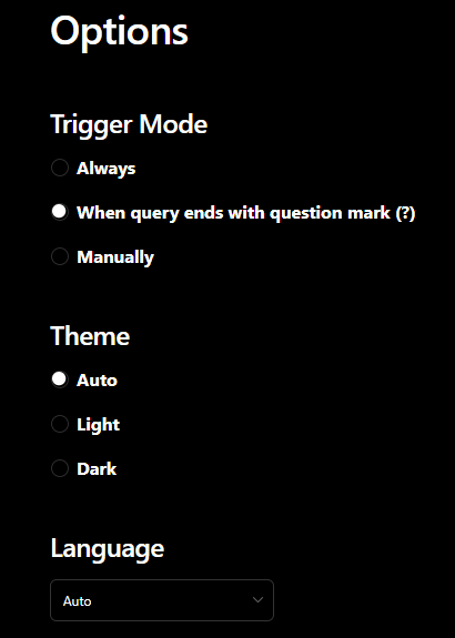 Nothing shows up when searching · Issue #201 · wong2/chatgpt-google-extension · GitHub