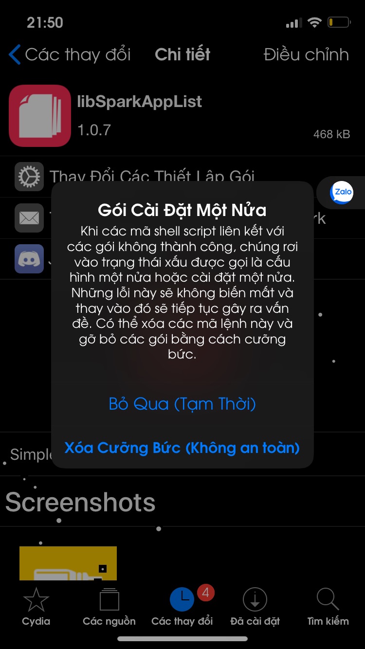Checkra1n can’t install cydia · Issue #1134 · checkra1n/BugTracker · GitHub