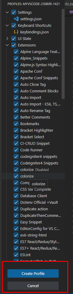 Importing Exported Profile does not allow over-writing existing profile ...