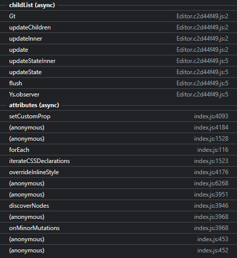 collaboration-cursor freeze on selection with dark reader extension in ...