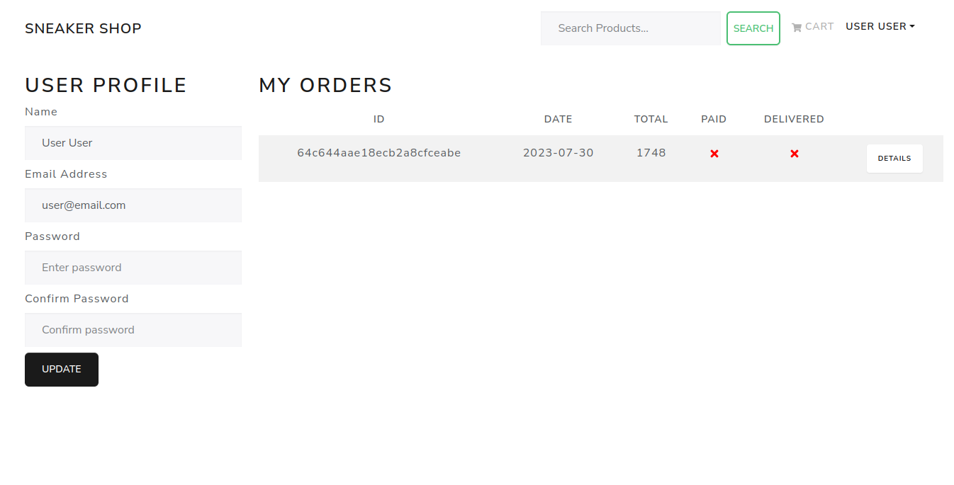 GitHub - thallesgadelha/mern-sneaker-shop: Sneaker Shop built with the MERN stack & Redux.