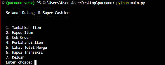 GitHub - saprilianhd/Super-Cashier-Pacmaan-Academy: Super Cashier ...