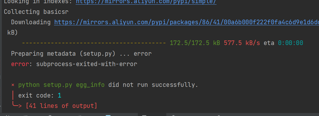 basicsr下载失败 · Issue #297 · chenfei-wu/TaskMatrix · GitHub