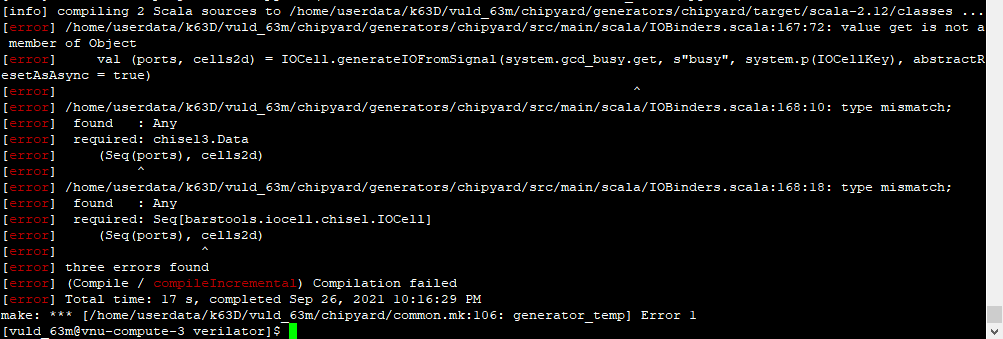 Top-level trait from GCD example not being generated · Issue #943 · ucb-bar/chipyard · GitHub