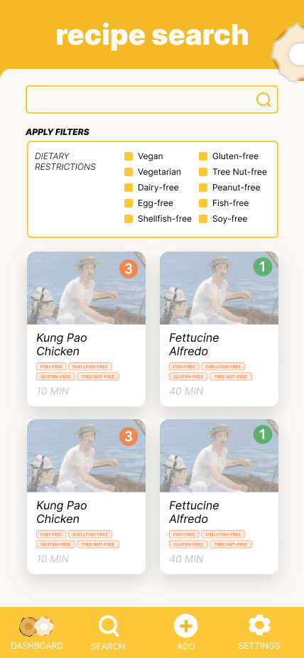 Build recipe search page skeleton · Issue #28 · cse110-fa21-group30/cse110-fa21-group30 · GitHub