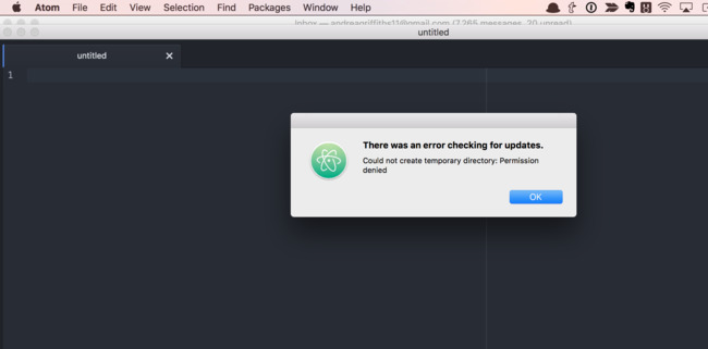 [FIX] `Could not create temporary directory: Permission Denied` v1.28.0 · Issue #17588 · atom ...