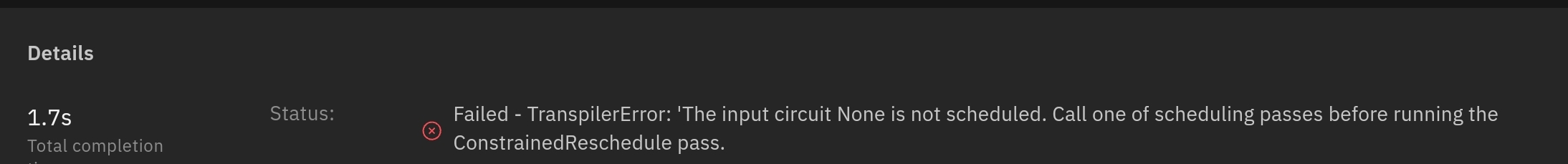 Transpiler error during execution of circuits with dynamical decoupling on real backends · Issue ...