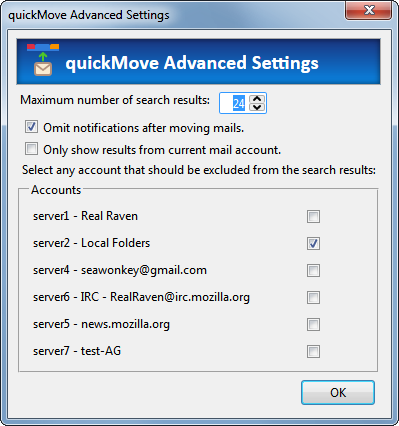 FEATURE REQUEST: quickJump list - option to list more than 25 search results, persistently ...