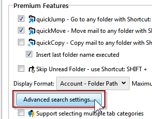 FEATURE REQUEST: quickJump list - option to list more than 25 search ...