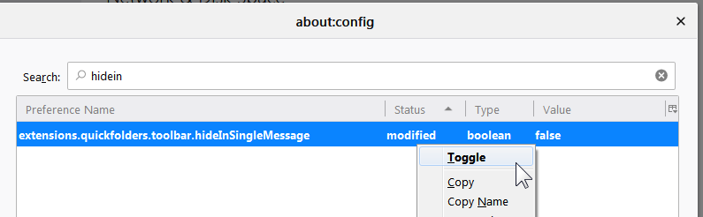 Toolbar in single message tab not showing · Issue #174 · RealRaven2000/QuickFolders · GitHub