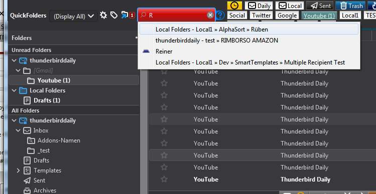 Quickjump fails when TB folders are in 'Unread Compact' mode · Issue #235 · RealRaven2000 ...