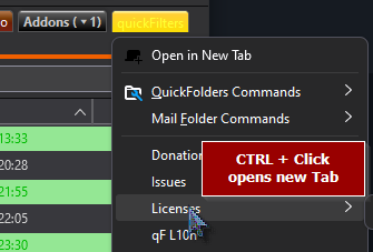 Opening folder in Tab from menu (using CTRL) - no search box · Issue #353 · RealRaven2000 ...