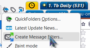 quickFilters Filter assistant mode is not detected when configured to automatically start with ...