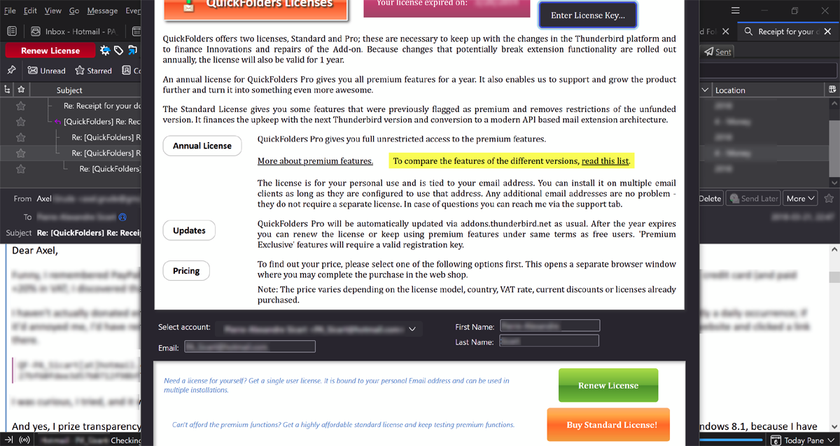 Make registration screen less tall / easily resizable · Issue #400 · RealRaven2000/QuickFolders ...
