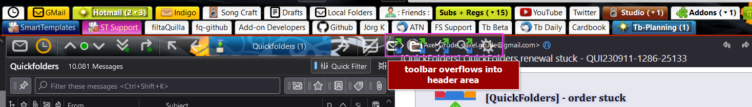 Bug: overflowing Navigation toolbar into message header in vertical ...