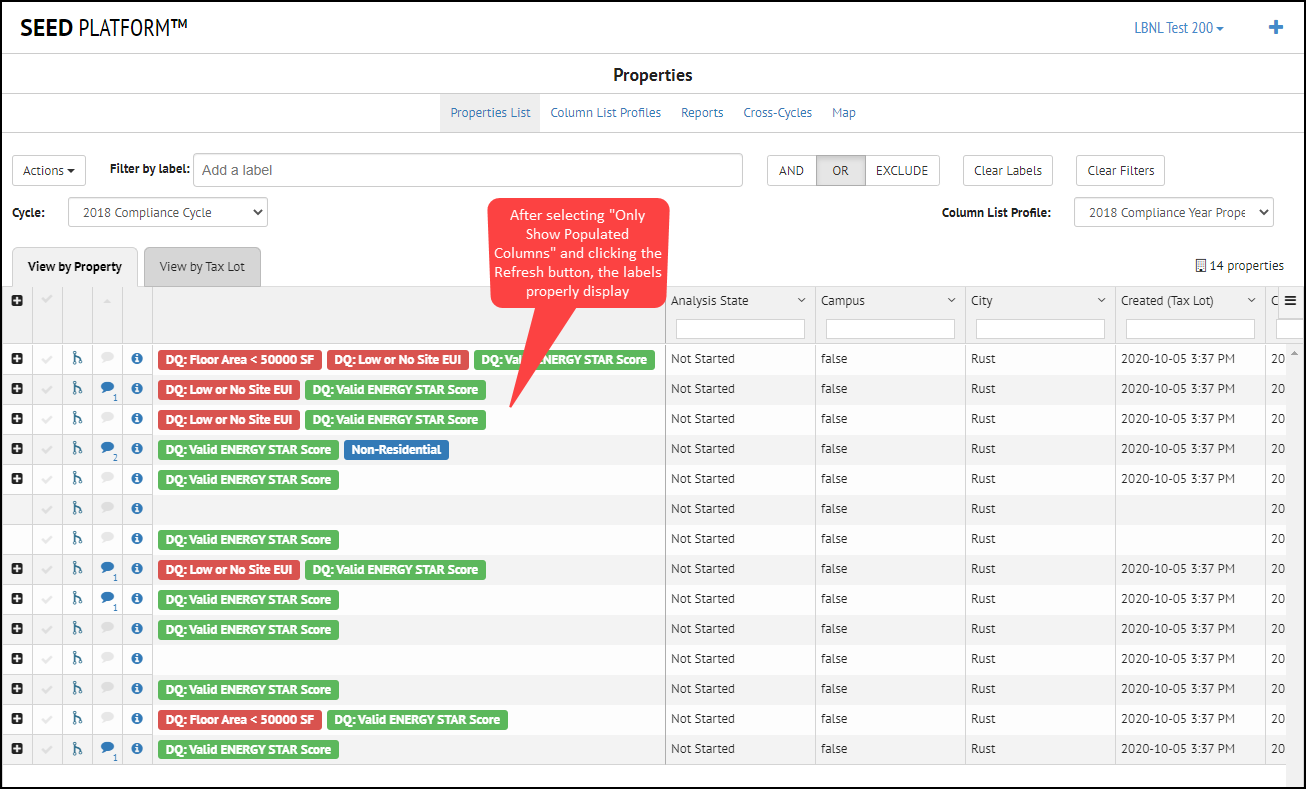 Inventory List columns disappear in Column List Profile after hiding a field in the list view ...