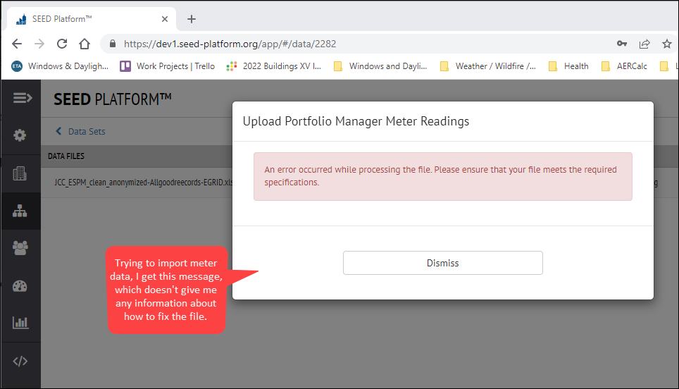 The meter data in this file cannot be imported · Issue #3450 · SEED-platform/seed · GitHub