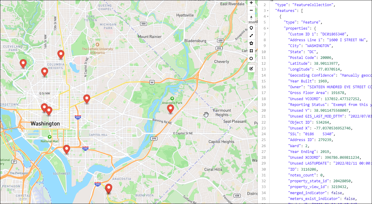 Update Export Of Geojson Format To Handle Geometrycollections Correctly