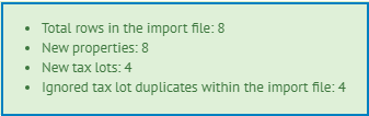 Pairing between 1 Tax Lot ID and Multiple UBIDs does not seem to be ...