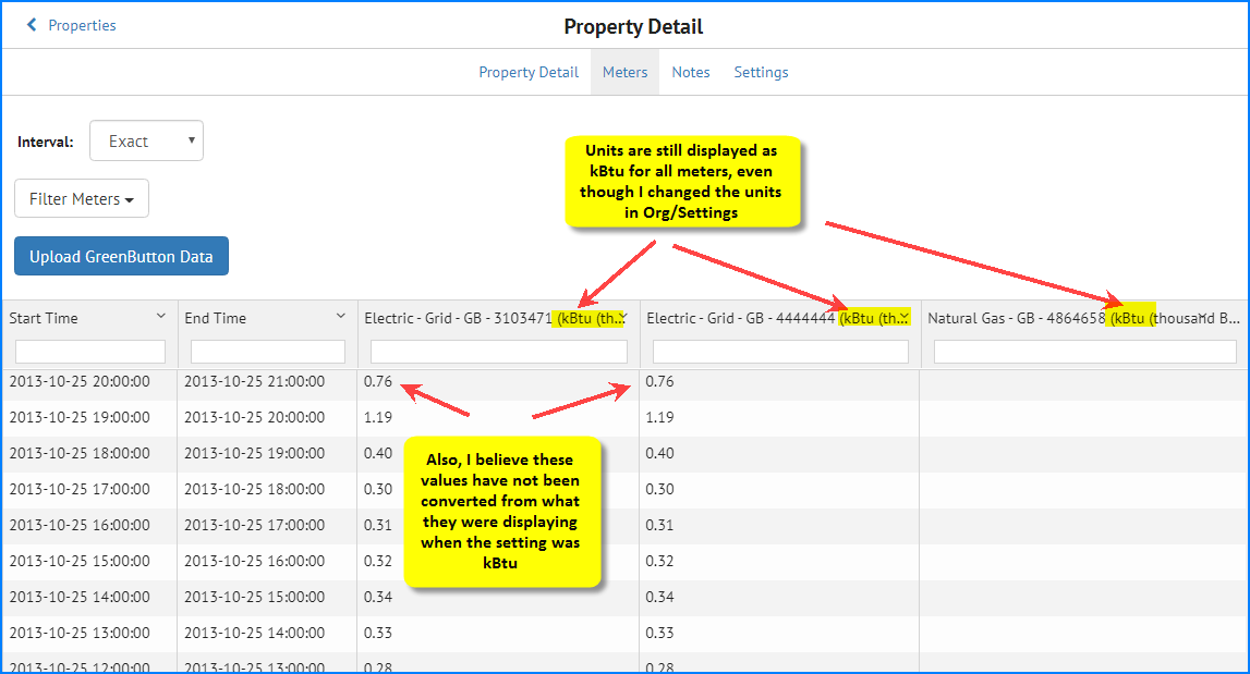 Changed units for meters in Settings doesn't appear in the Inventory Meter view · Issue #1916 ...