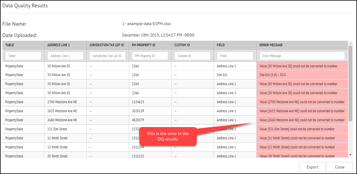 data quality type error · Issue #1873 · SEED-platform/seed · GitHub