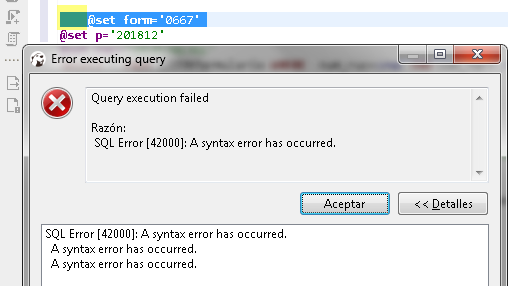 Result on Plain Text | SET not support whitespace · Issue #4547 ...