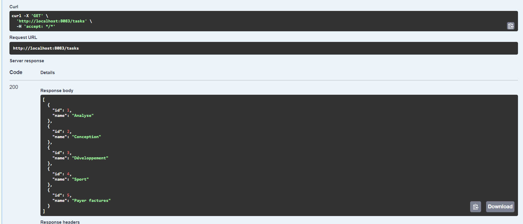 GitHub - FatimaZahraHASBI/Rest-API-Spring-Boot-MySQL: Tasks API, each task has an id and a name ...