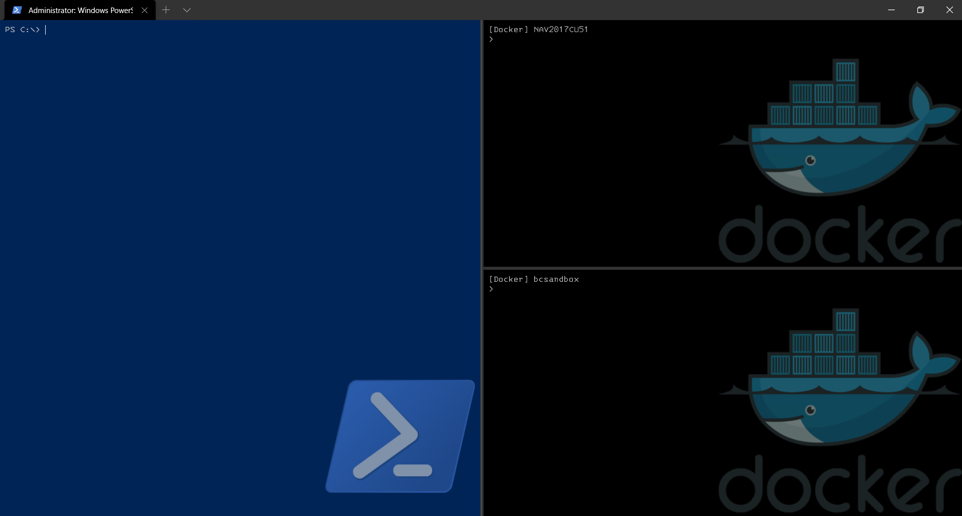 Customize the Powershell prompt to show the name of the container ...