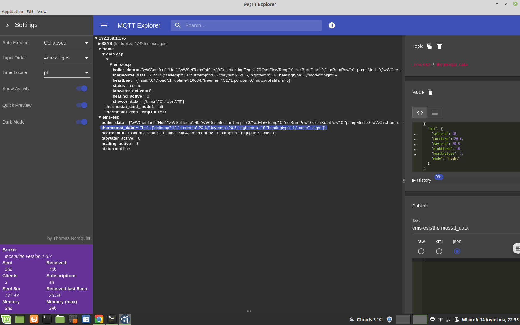 Why i do not see vlues from ems-esp in homeassistant · Issue #367 · emsesp/EMS-ESP · GitHub