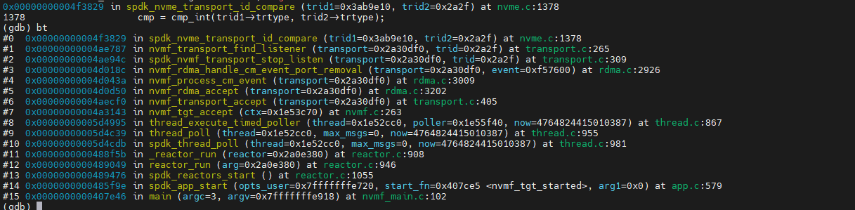 nvmf_tgt After booting, after the RDMA network card is hot-swapped，when ...