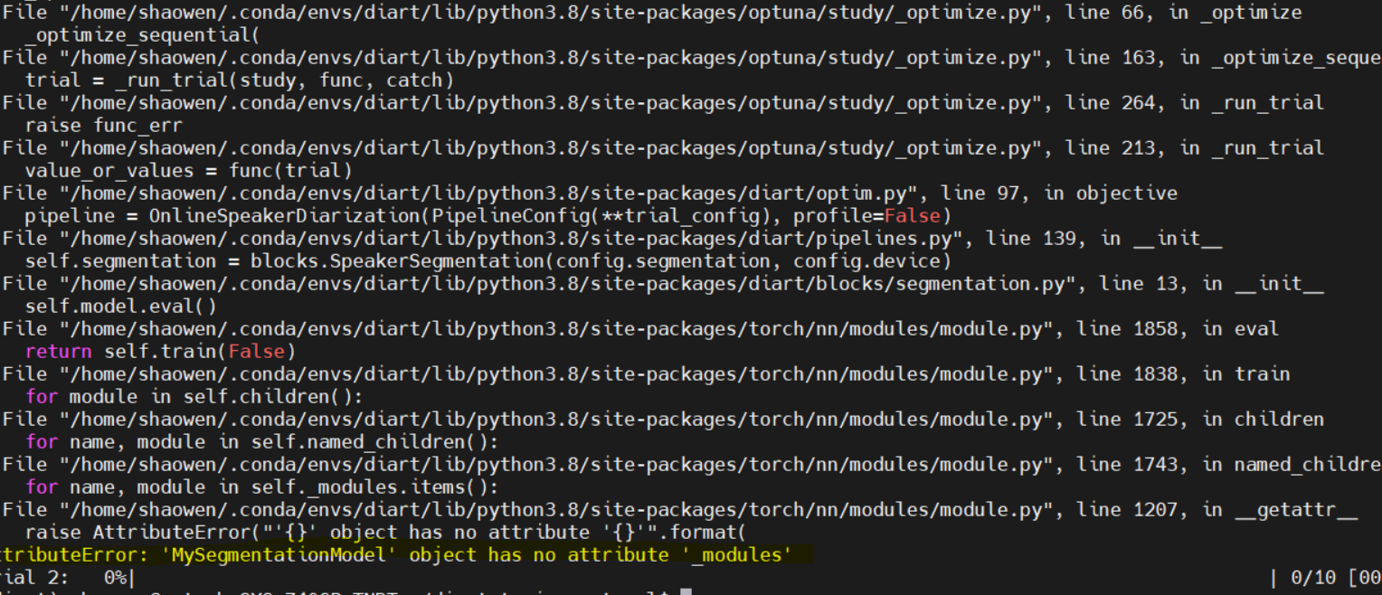 Question about Optuna on own pipeline with segmentation model · Issue #90 · juanmc2005/diart ...