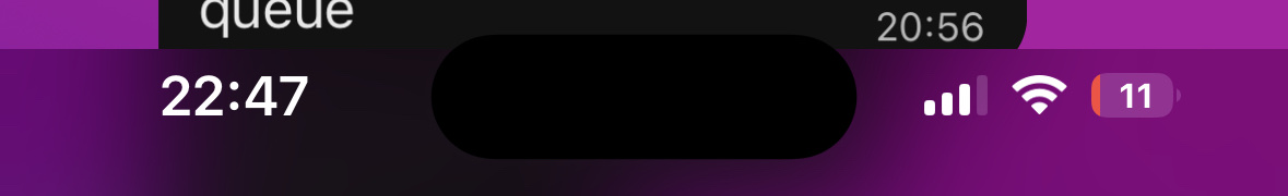 Signal UI bug iOS 16 iPhone 14 Pro (dynamic island) · Issue #5437 ...