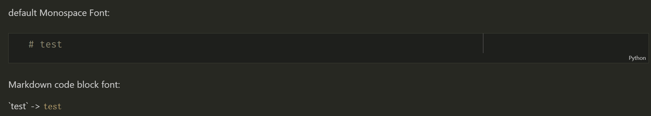 Incorrect font used in notebook Markdown code blocks · Issue #146696 · microsoft/vscode · GitHub