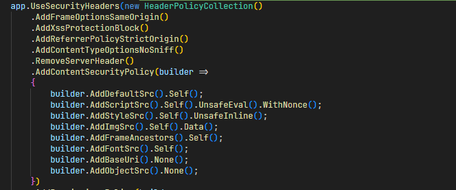 Can T Get Asp Add Nonce To Display A Nonce · Issue 115 · Andrewlock Netescapades Aspnetcore