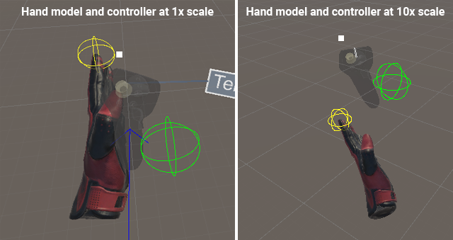 Hand model becomes offset from controller when Player is scaled up · Issue #915 · ValveSoftware ...