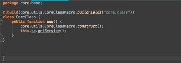 Code completion when macro @:build · Issue #893 · HaxeFoundation/intellij-haxe · GitHub