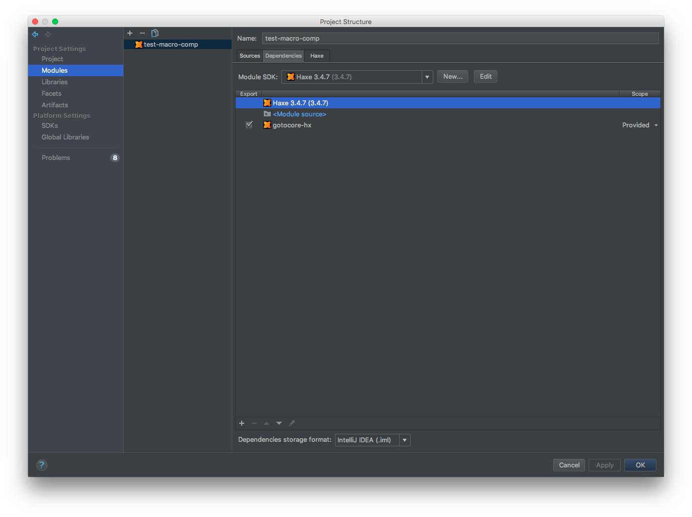 Code completion when macro @:build · Issue #893 · HaxeFoundation/intellij-haxe · GitHub