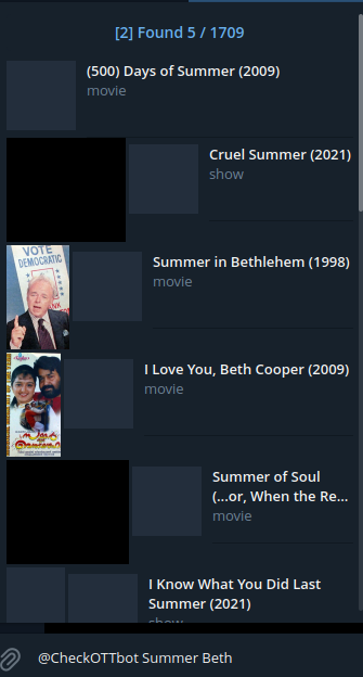Telegram Desktop does not display Inline Query Result Photo, as displayed in Other Telegram ...