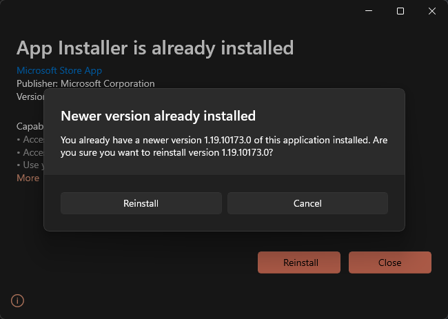 ResourceUnavailable: Program 'winget.exe' failed to run: An error occurred trying to start ...