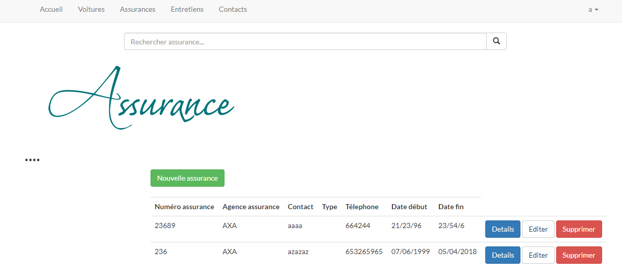 GitHub - lazakaria/Application-Laravel: Gestion d'un parc automobile a l'aide du framework Laravel