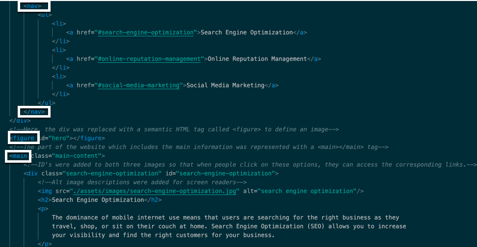 GitHub - begumsacak/code-refactor: In this project, I tried to refactor an existing Webpage to ...