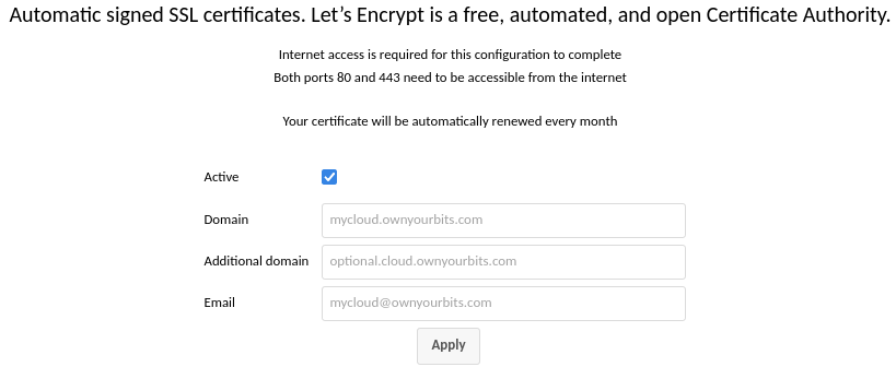 Q: Using a subdomain to access my nextcloud instance · Issue #1523 · nextcloud/nextcloudpi · GitHub