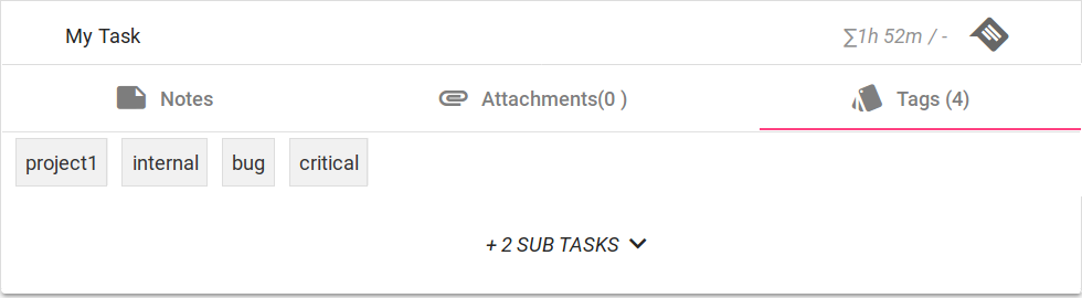 [FEATURE] Tags for tasks · Issue #197 · johannesjo/super-productivity · GitHub