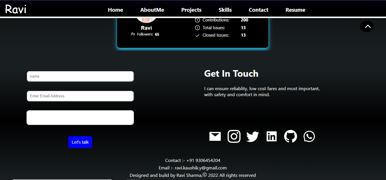 GitHub - Ravi80595/Ravi80595.github.io: Hey! This is my Portolio ...