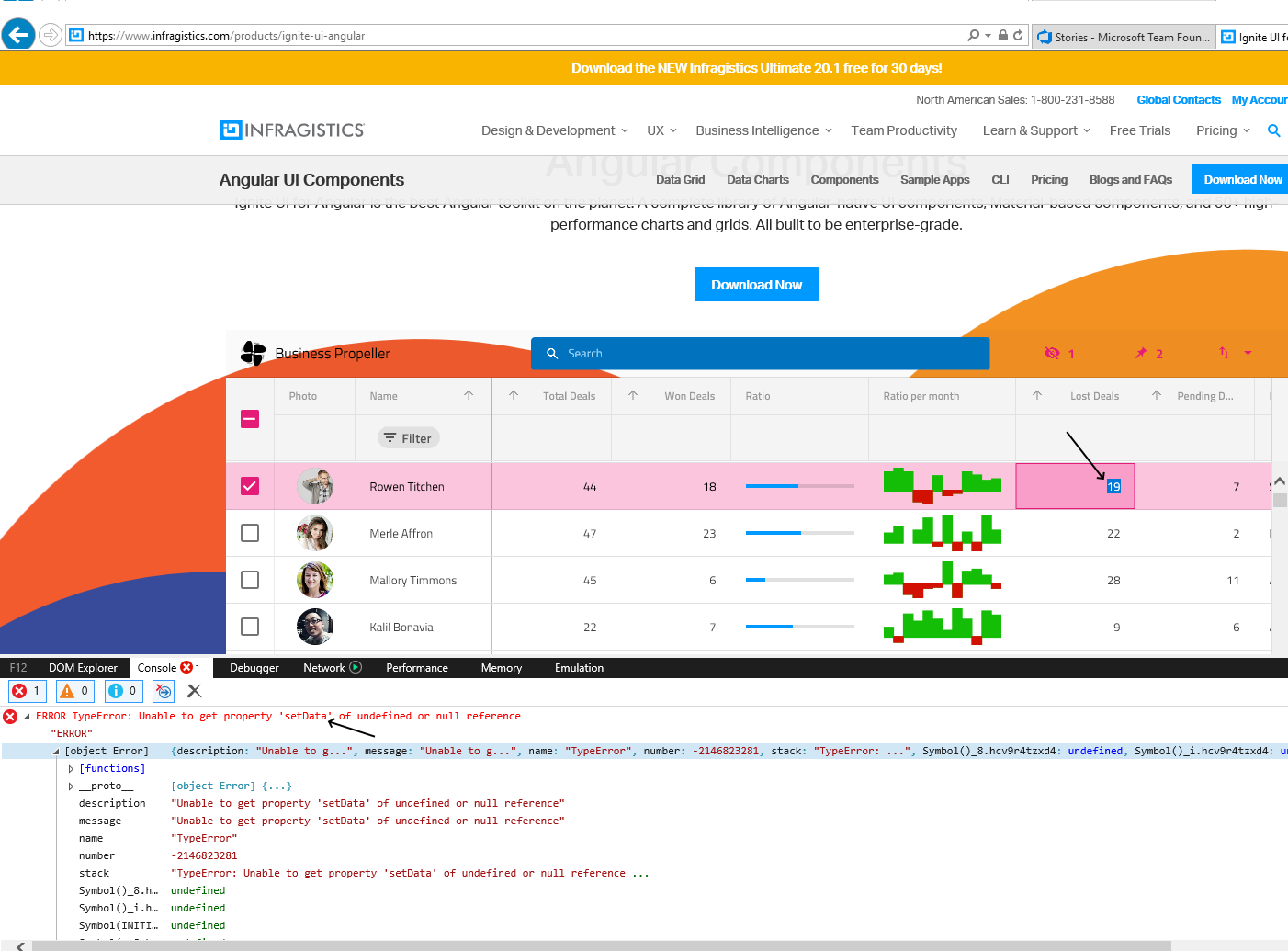 Copy To Clipboard Of Selected Text Causes Error In Ie11 · Issue 8176 · Igniteuiigniteui 